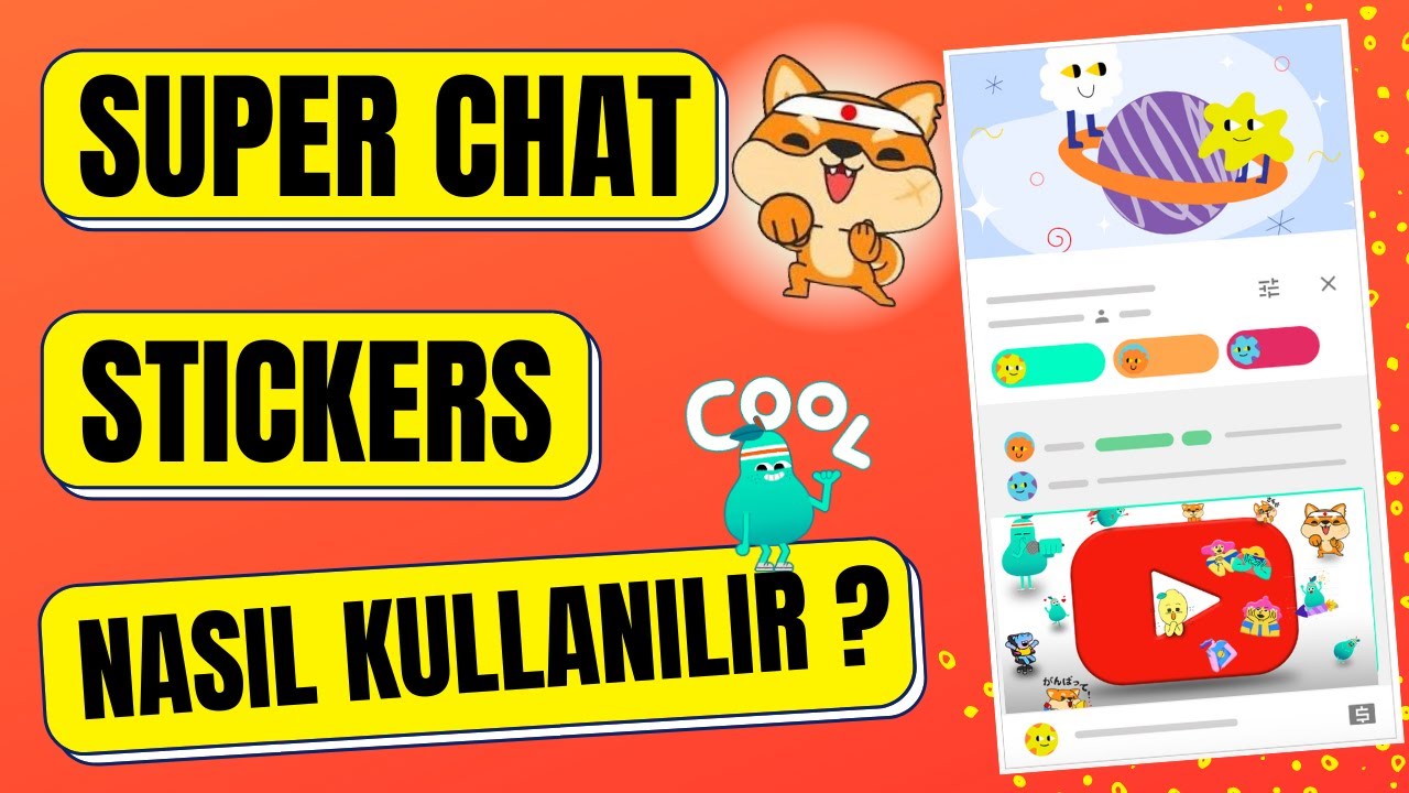 YOUTUBE SUPER CHAT & SUPER STICKERS NASIL KULLANILIR ? 🔥 SUPER CHAT ...