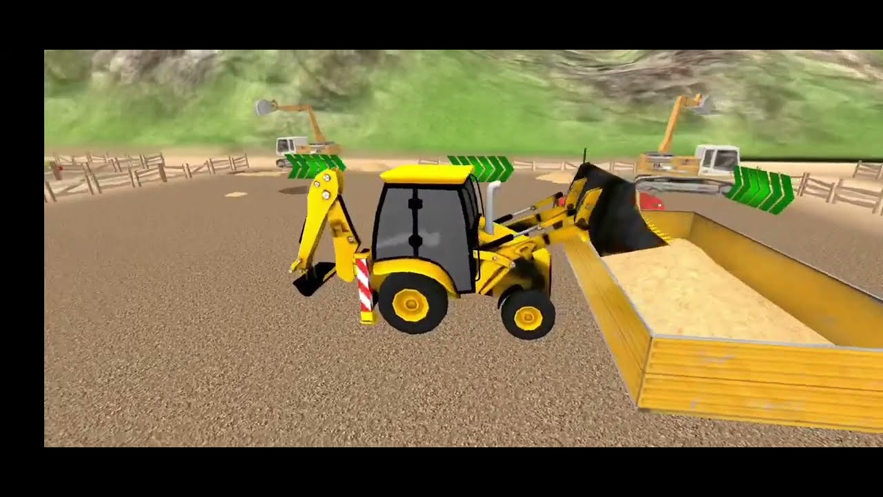 || JCB REAL CONSTRUCTION SIMULATOR GAME || RJ 21 GAMER #jcb #video # ...