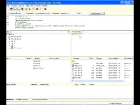 How to upload WordPress files using Filezilla - YouTube
