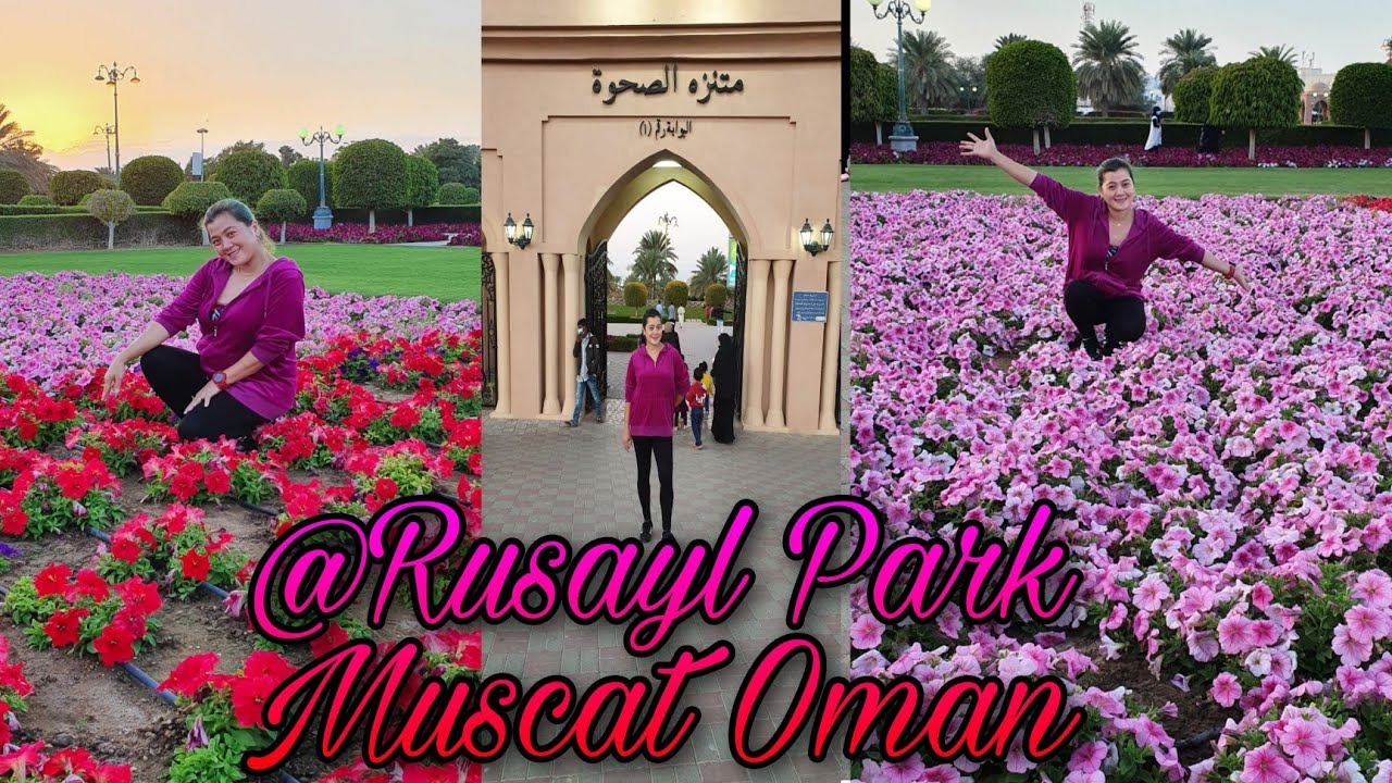 Rusayl Park Muscat Oman/Queen vlogs - YouTube