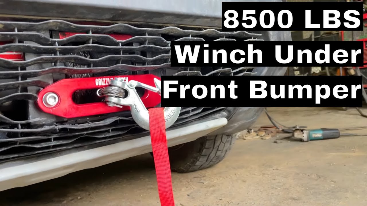 Dacia Duster 8500 LBS Winch Best Installation 2021 - YouTube
