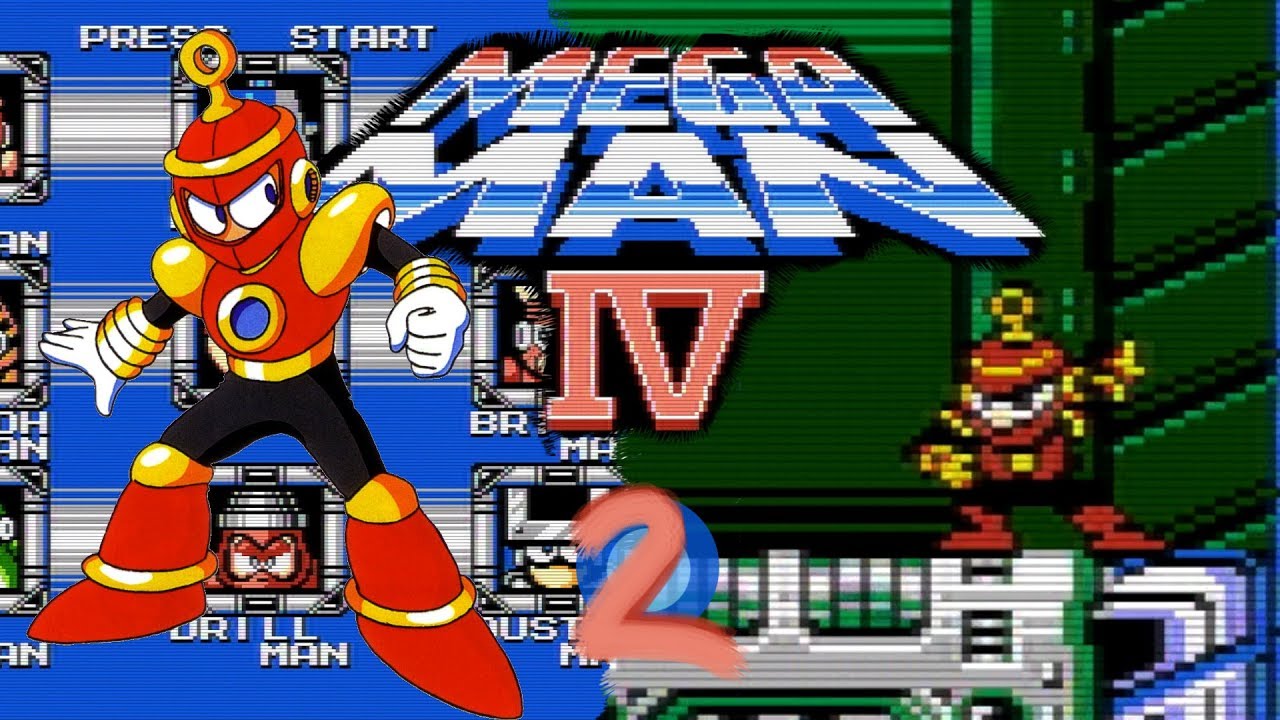 Mega Man 4 (Legacy Collection) - Part 2 - Ring Man - YouTube