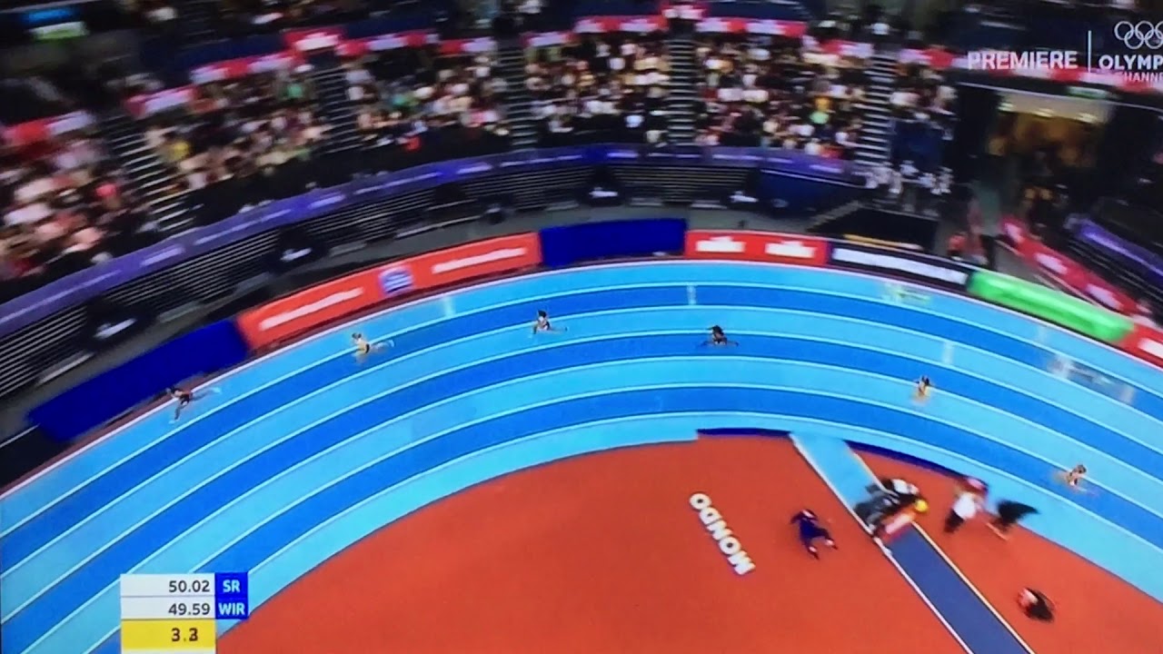 Jaide Stepter 400m Birmingham England Indoor Gran Prix 2019 - YouTube