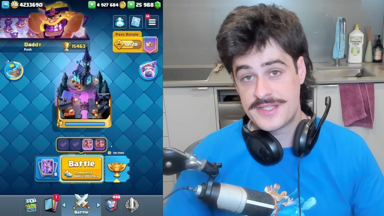 1 HOUR Of Ken Clash Royale TO SLEEP - YouTube
