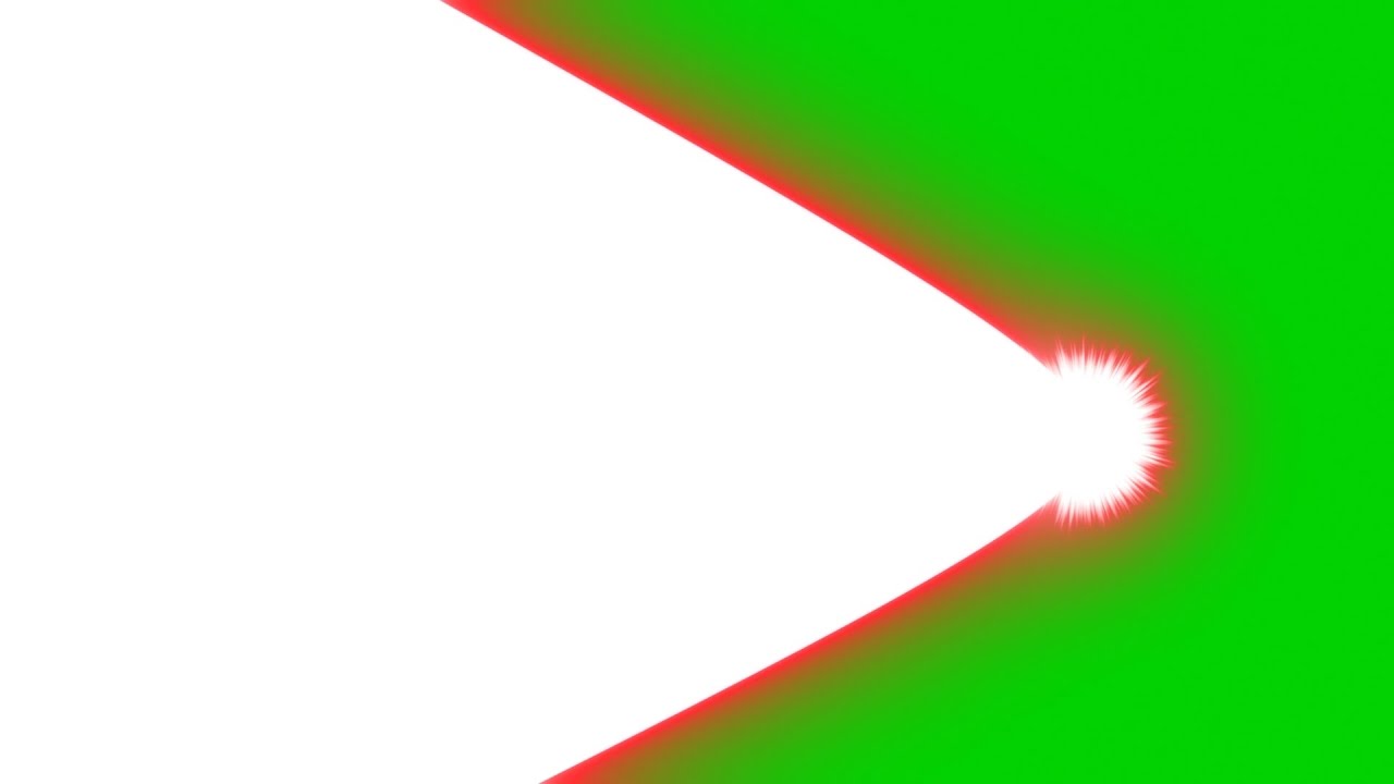 Red Beam Green Screen - YouTube