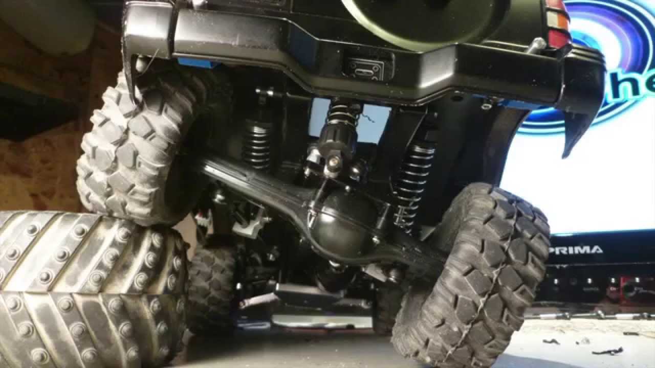 Tamiya CC01 GPM Parts, Custom mods and test run in the snow - YouTube