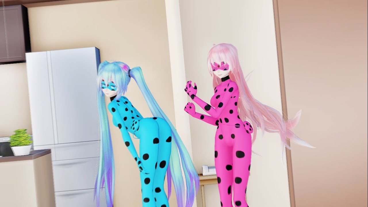 MMD Vocaloid Miraculous Ketsu Drum MEME - YouTube