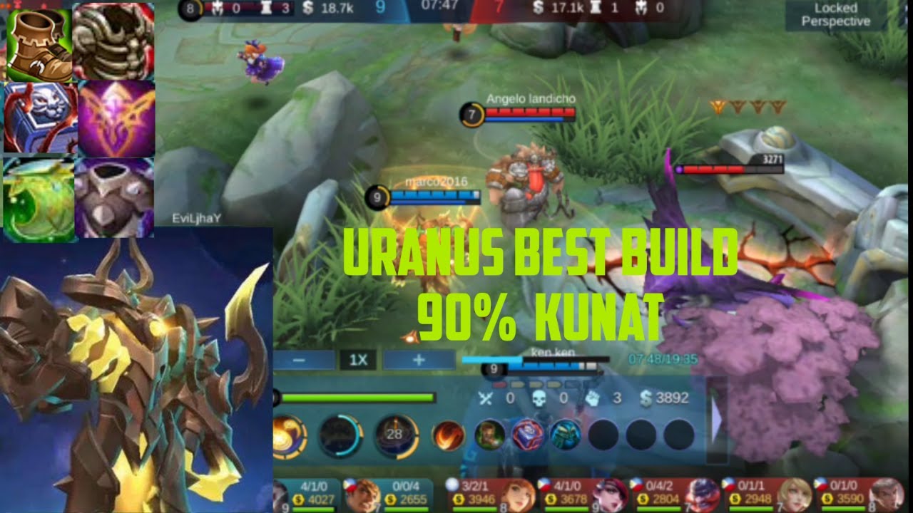 URANUS BEST BUILD 2020 SUPER KUNAT - YouTube
