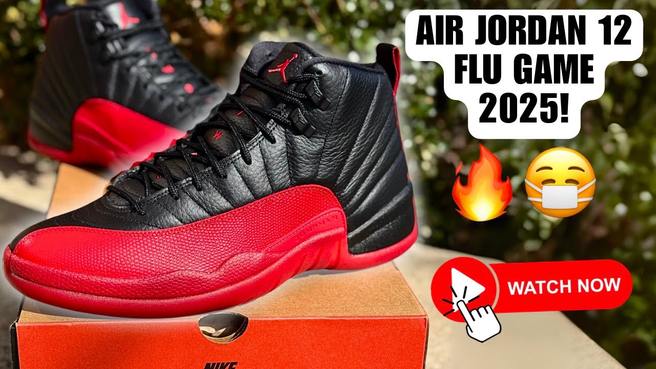 WATCH BEFORE YOU BUY: FLU GAME AIR JORDAN 12 2025 REVIEW - YouTube