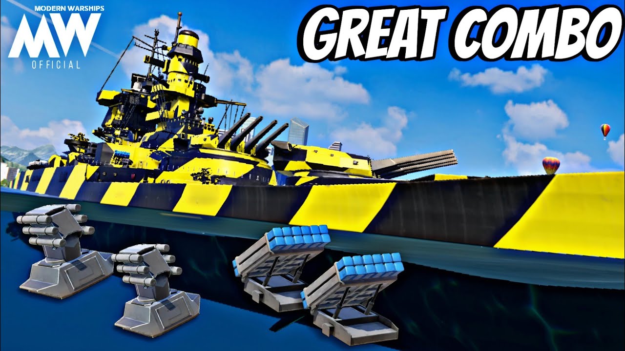 FS Rechelieu with Roketsan ASW & TRG-230 Great Combo🔥- Modern Warships ...