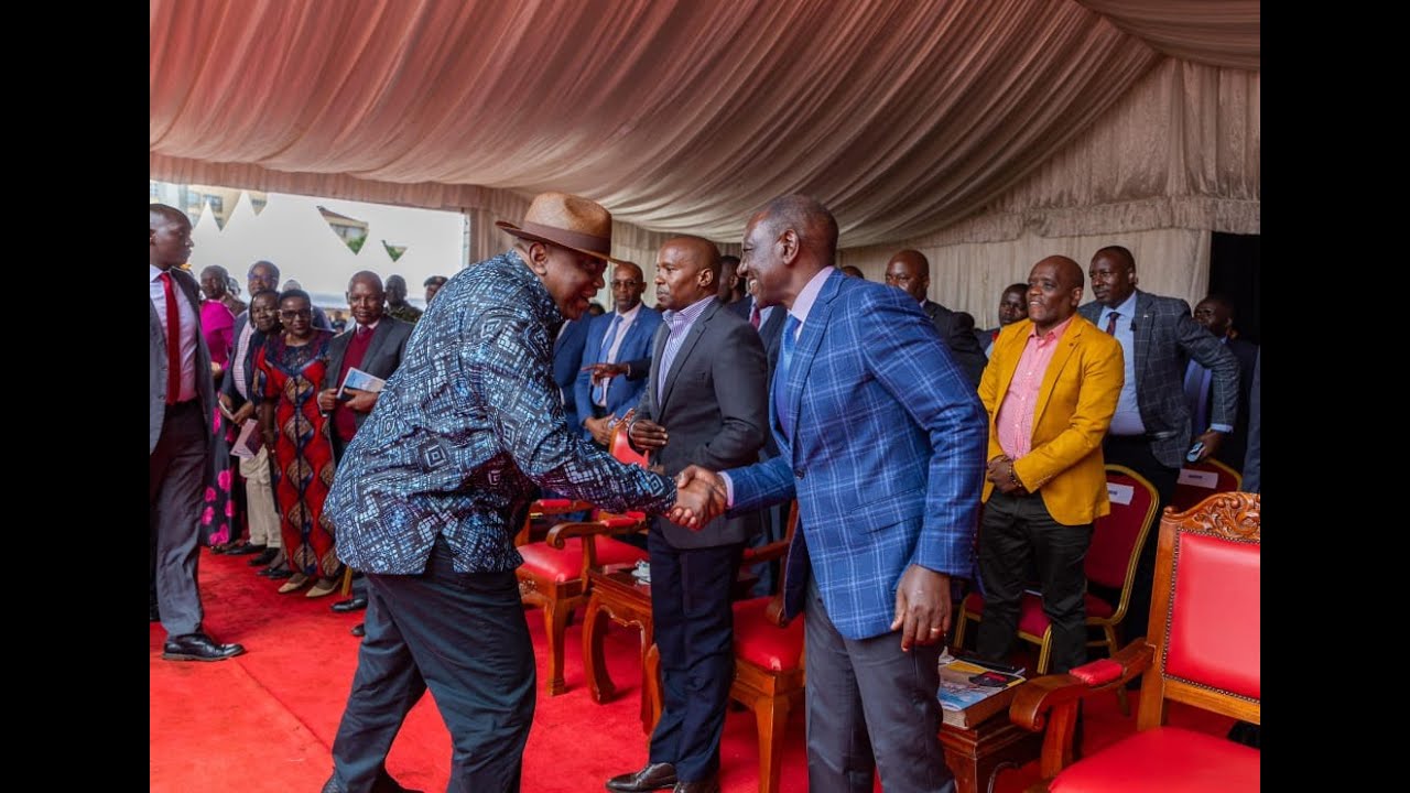 LIVE EMBU :UHURU, RUTO, GACHAGUA & KINDIKI MEET FOR THE FIRST TIME ...