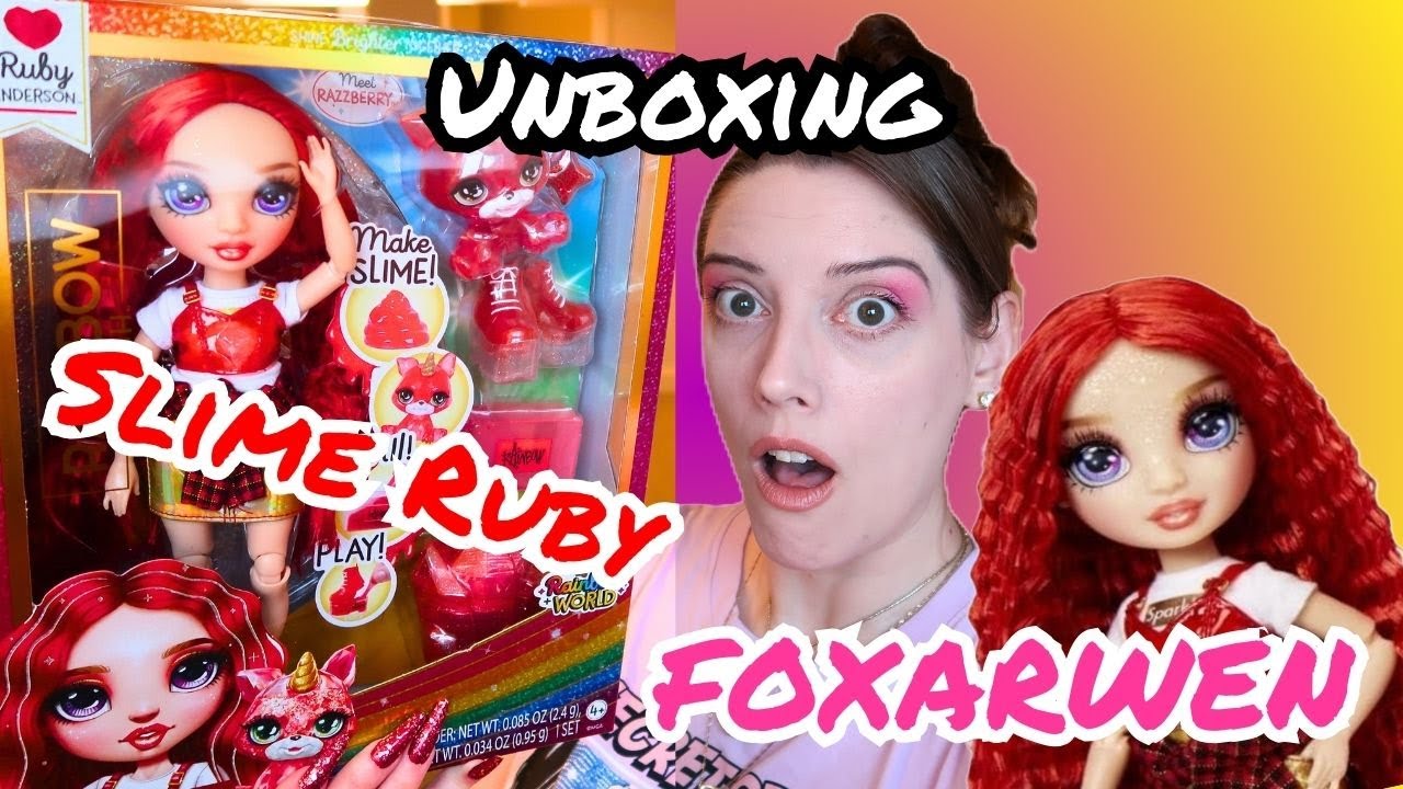Slime Ruby/ Rainbow High/ Rainbow World/ Unboxing/ FoxArwen/ July 2024 ...
