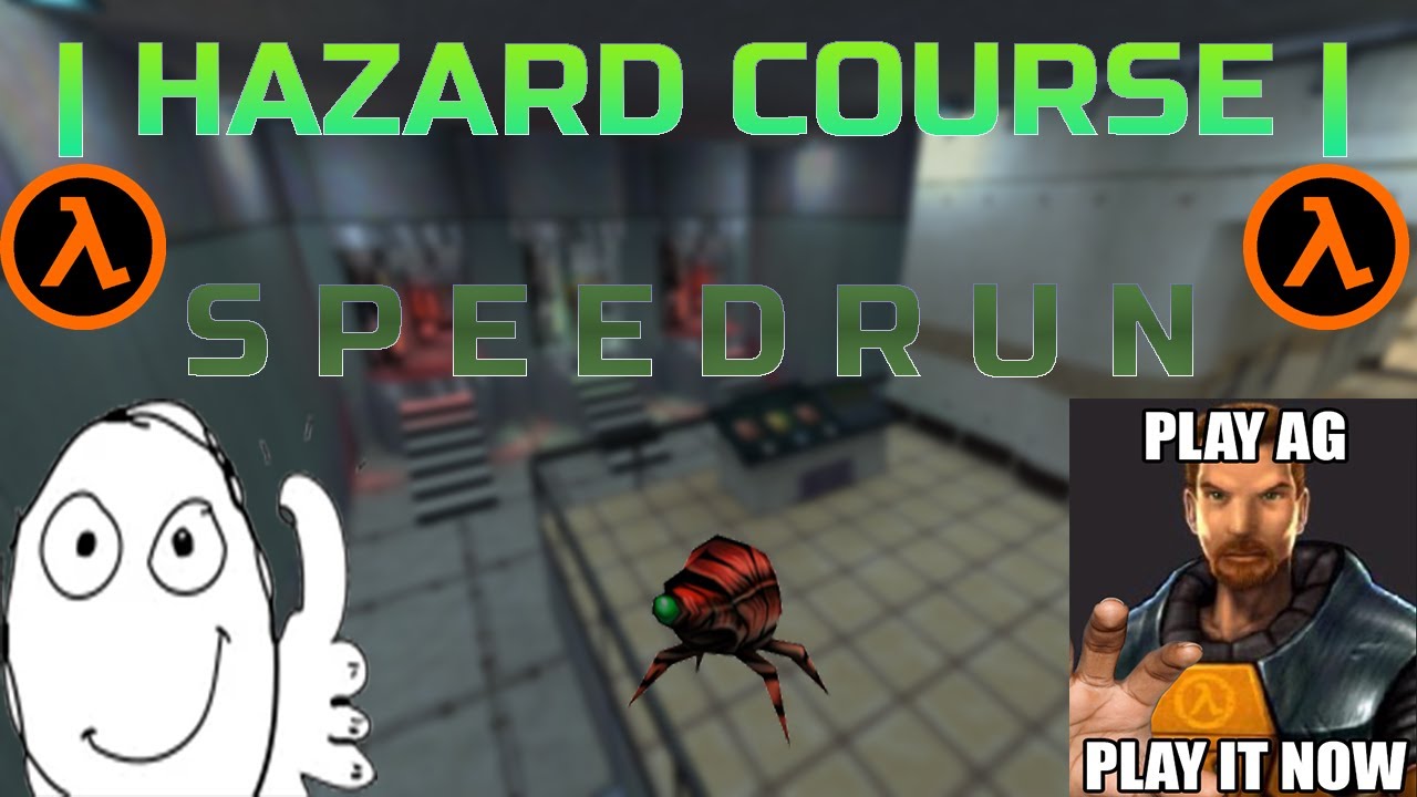 Half-Life | Hazard Course Speedrun in 3:07 - YouTube