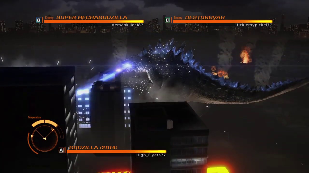 GODZILLA PS4: Godzilla 2014 vs Destroyah and Super MechaGodzilla - YouTube
