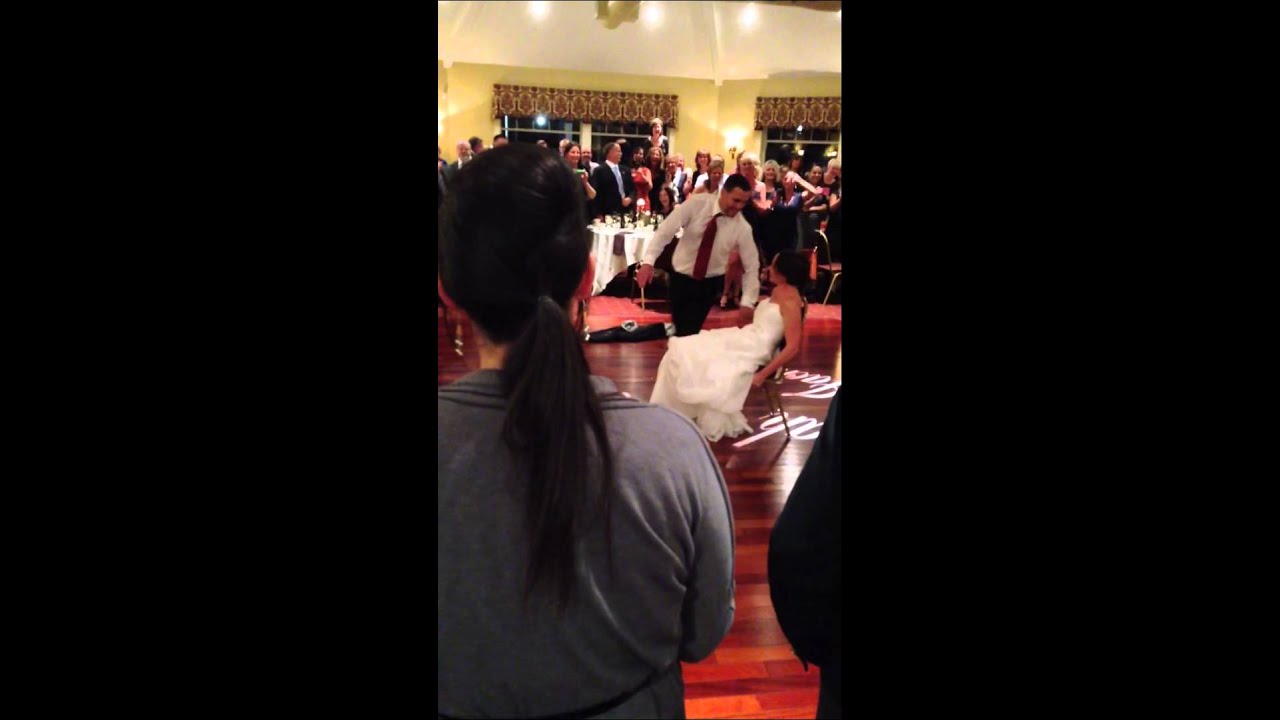 Jack's magic mike wedding dance - YouTube