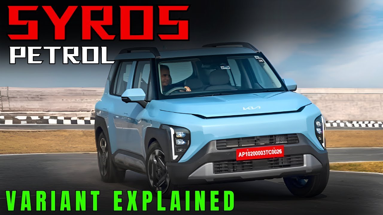 Kia Syros Variants Explained | Syros Variants Details | Which is Best ...
