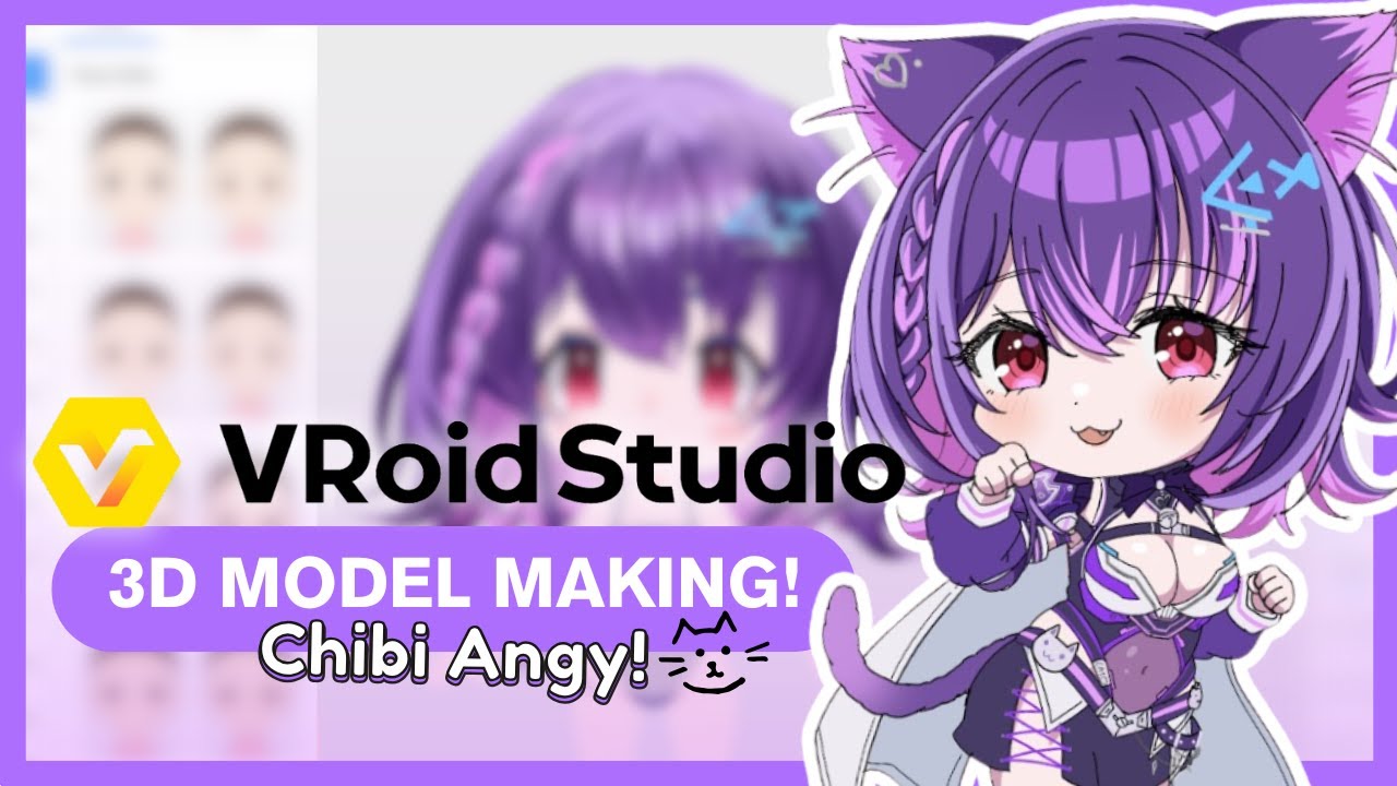 【3D MODEL MAKING #4】ANGY CHIBI?!【MEMBERS ONLY】 - YouTube