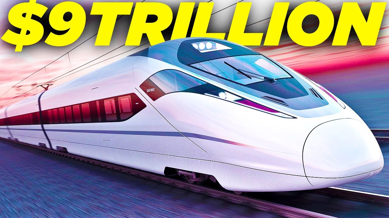 Japan's $9 Trillion Dollar Levitating Bullet Trains! - YouTube