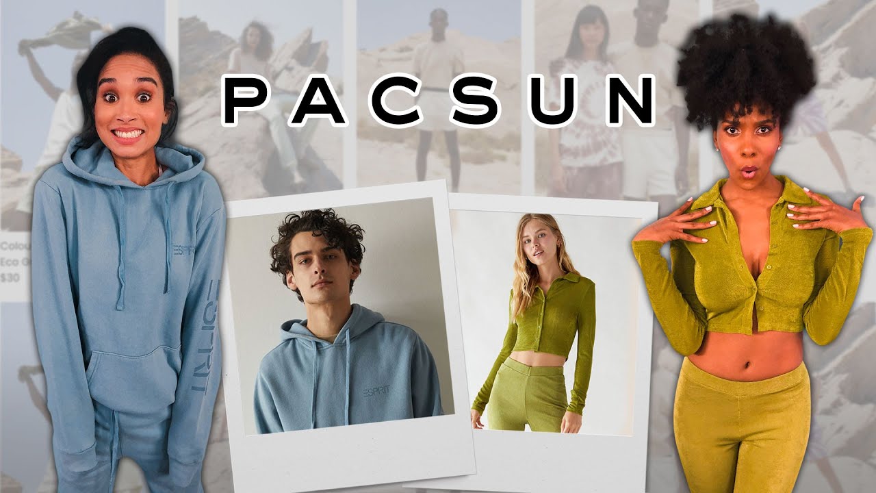 Millennials Try Shopping at PacSun *massive haul* - YouTube