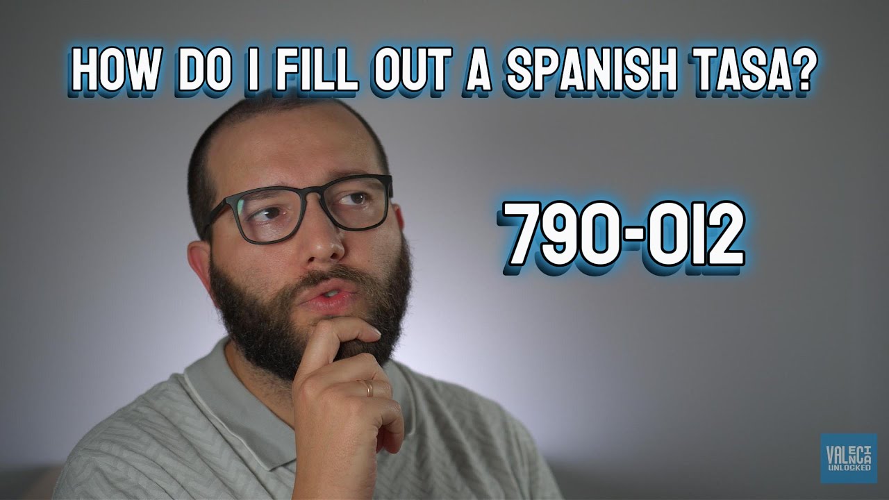 How to Fill Out the Spanish Form 790-012 TASA: Step-by-Step Guide 2024 ...