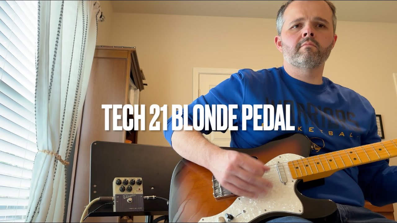 Tech 21 Blonde SansAmp Guitar Pedal Demo with an Amp - YouTube