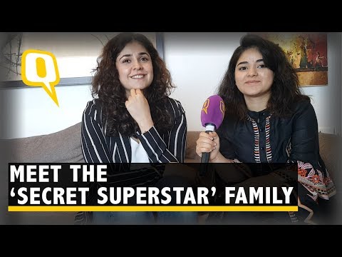 Candid chat with the cast of Secret Superstar - The Quint