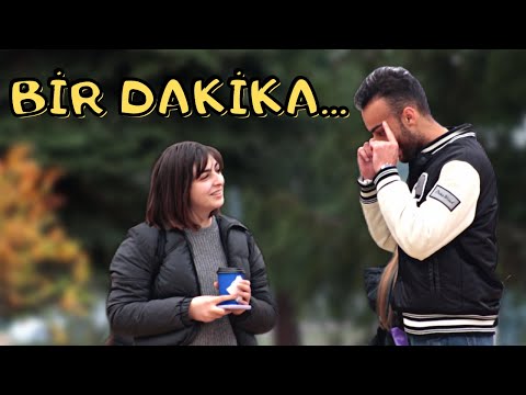 SABIR TESTİ #3 - BİR DAKİKA BEKLEYİN - SABIR ZORLAMA ŞAKASI - SOSYAL DENEY w/Emirhan Özhan