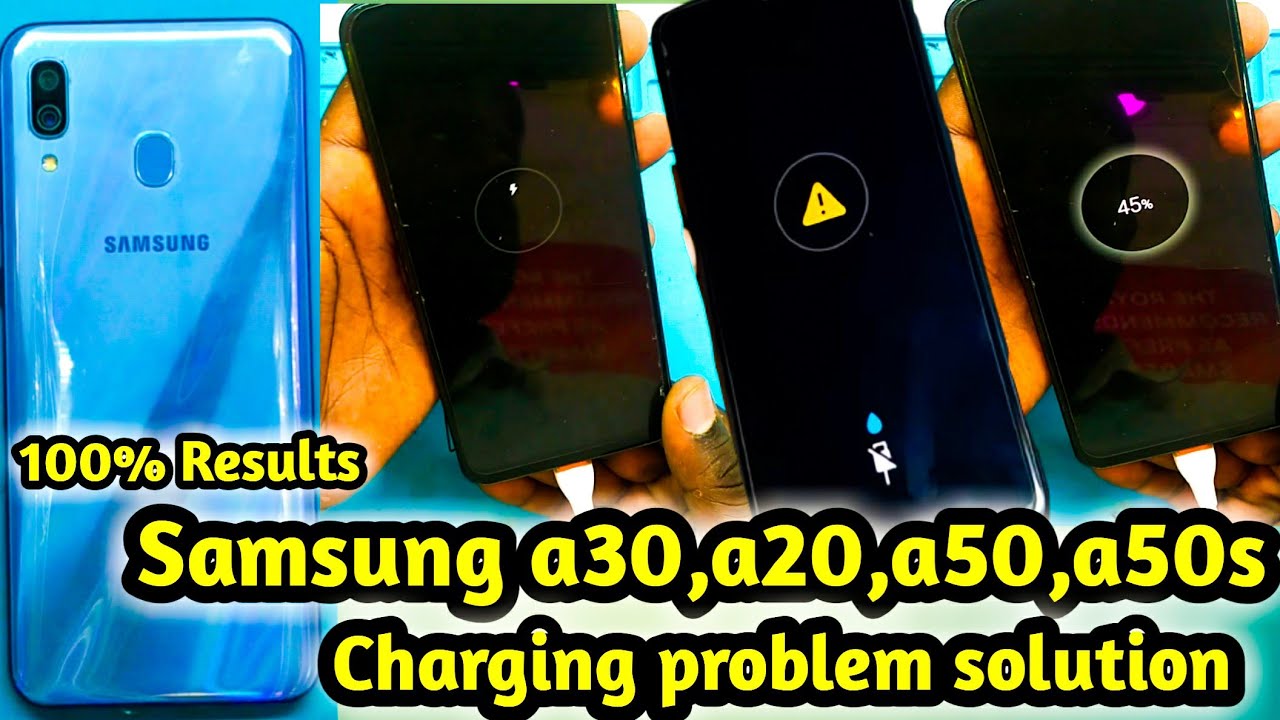 Samsung a307fn charging Ways || samsung a30 charging problem solution ...