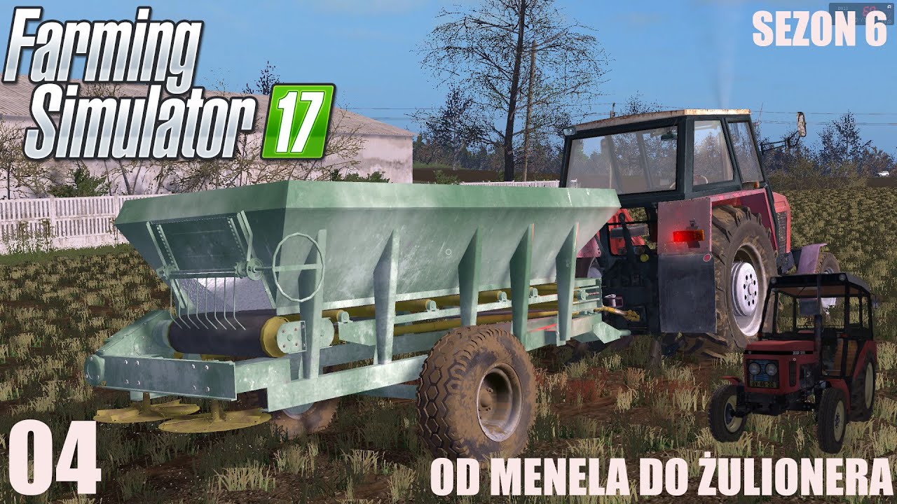 FS 17 Od Menela do Żulionera [#4] "Rozrzucanie Wapna" - YouTube
