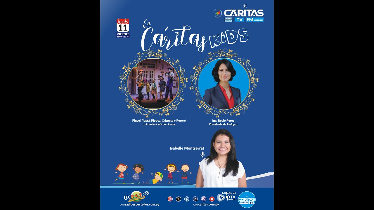 CÁRITAS KIDS - YouTube