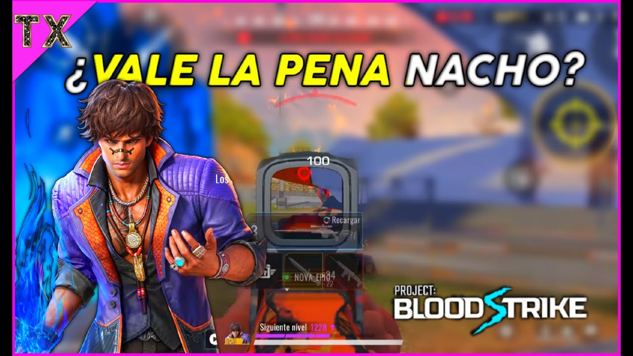 MI PRIMERA VEZ USANDO A NACHO EN BLOOD STRIKE ¿ES META O VALE LA PENA ...