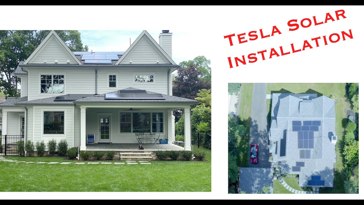 Tesla Solar Install - YouTube