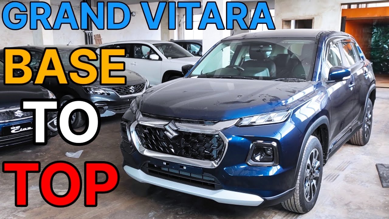 2022 Grand Vitara Base To Top Accessories @₹1.20 Lakh ️ - YouTube