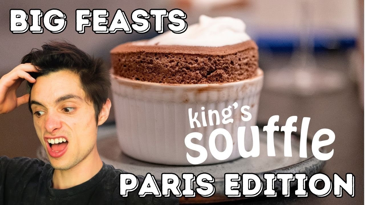 Chocolate Souffle In Paris! Viral foods you must eat! - YouTube