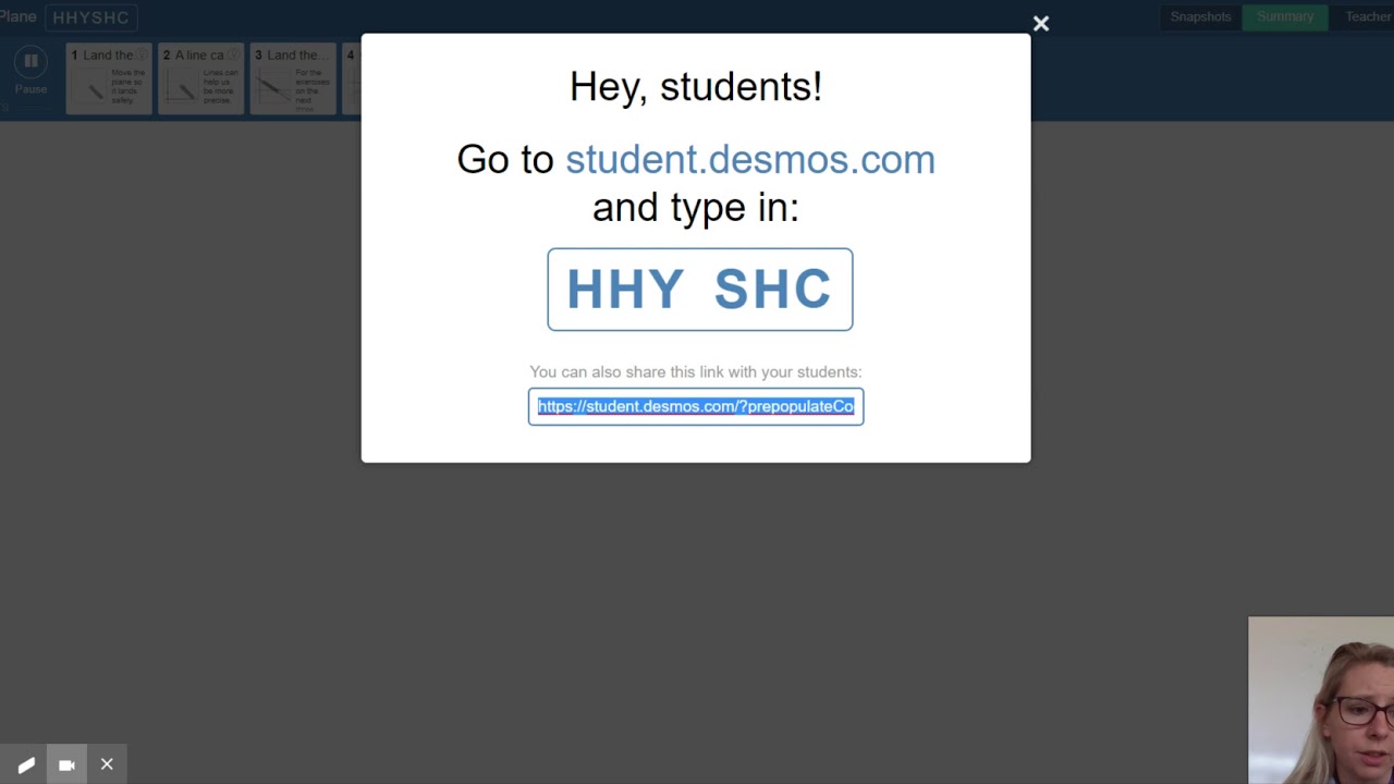 Land the Plane • Activity Builder by Desmos - YouTube