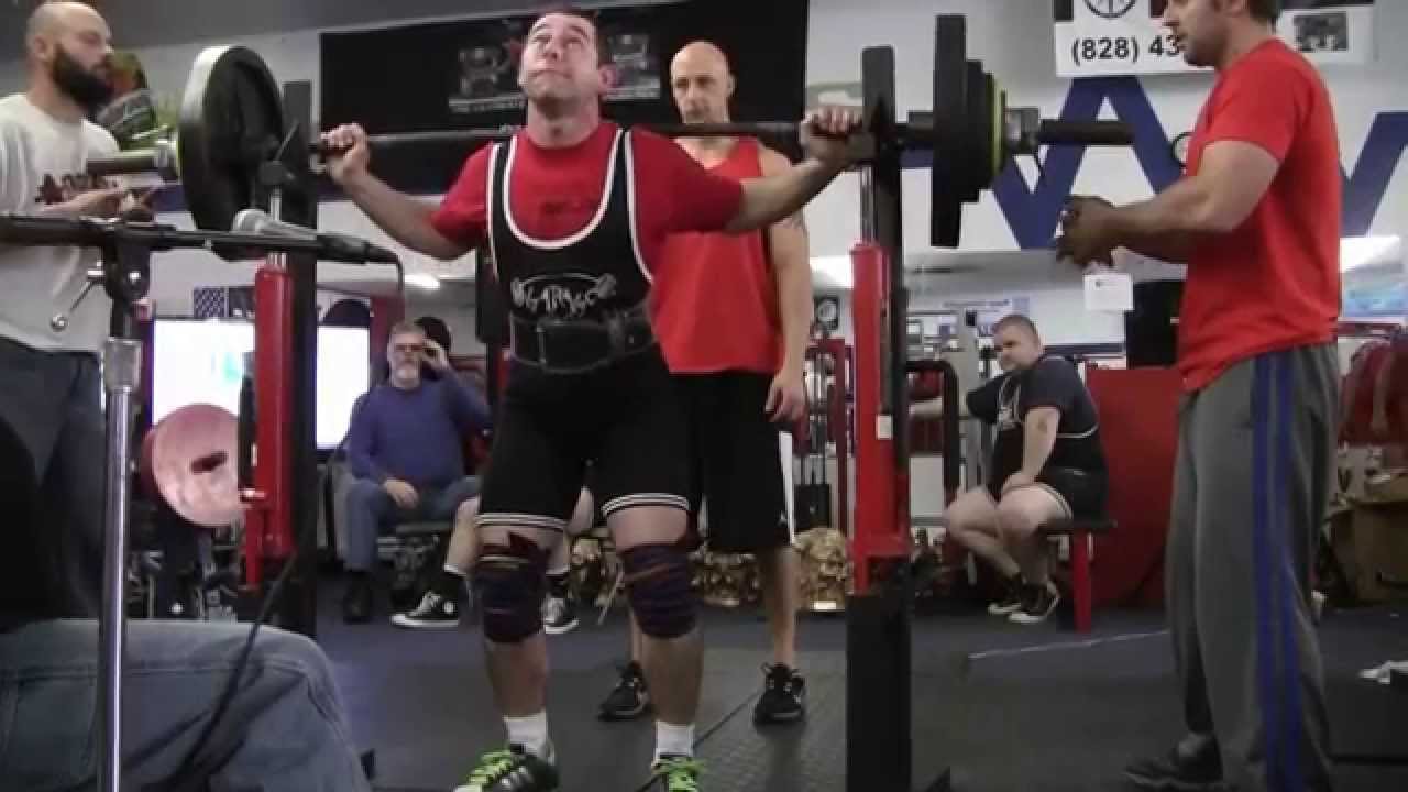 IRON BOY POWERLIFTING: ALLEN POWELL 340 LB SQ - YouTube