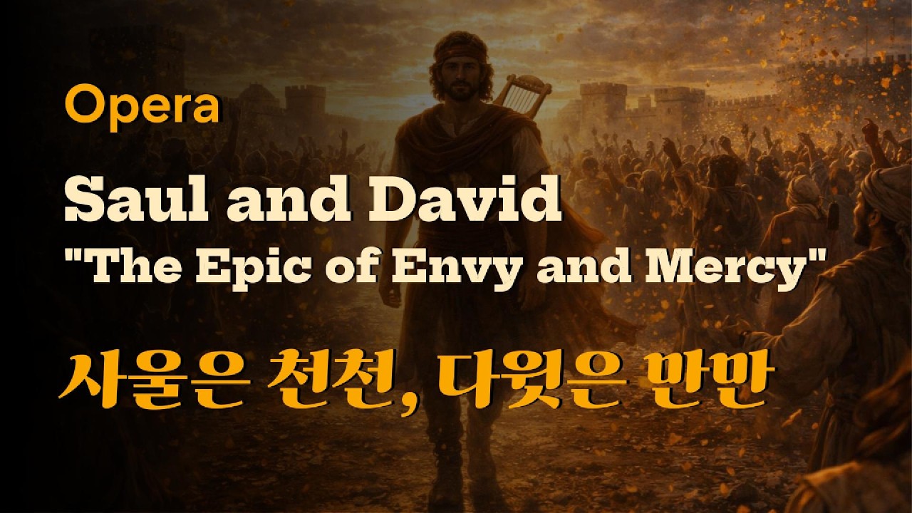 [오페라 영화] 천천만만, 왕관과 시기의 서사시 (사울과 다윗), Saul and David | The Epic of Envy ...