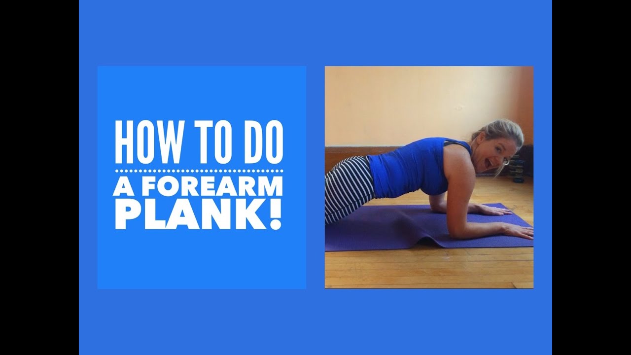 How to: Forearm Plank! (Bodyweight Exercise Demo) - YouTube