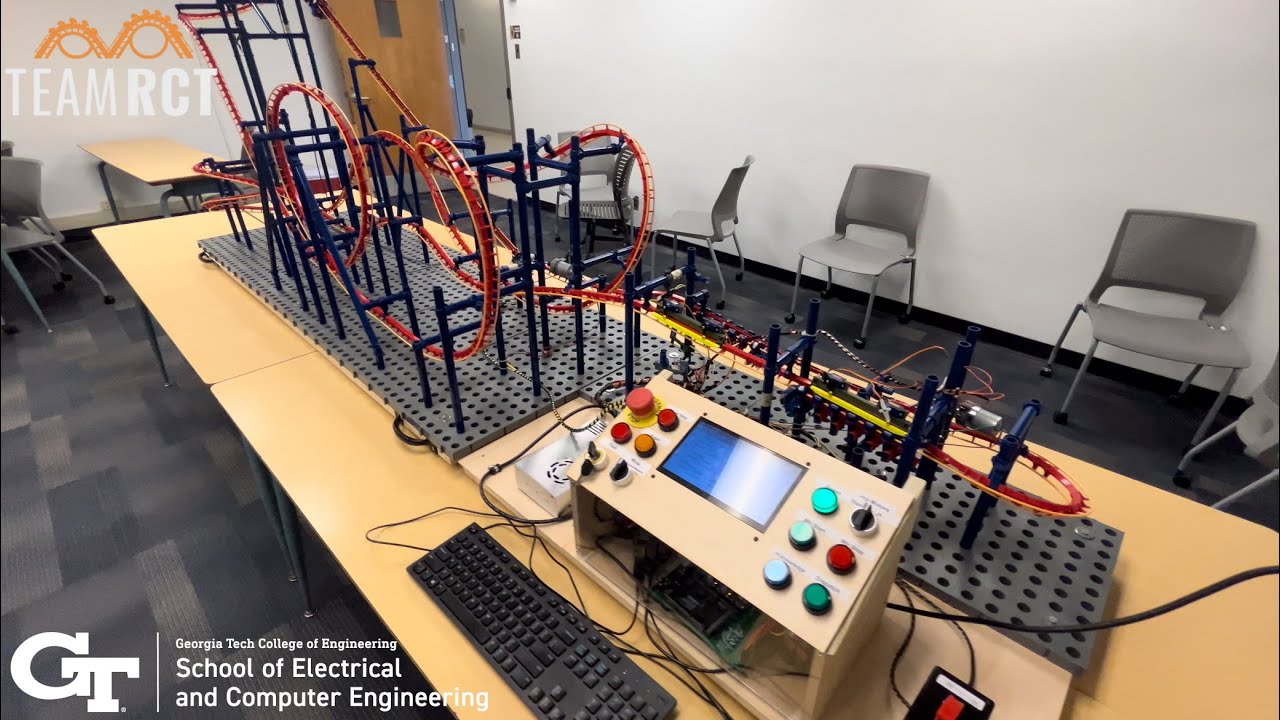Model Roller Coaster Control System - Team RCT Capstone Project - YouTube