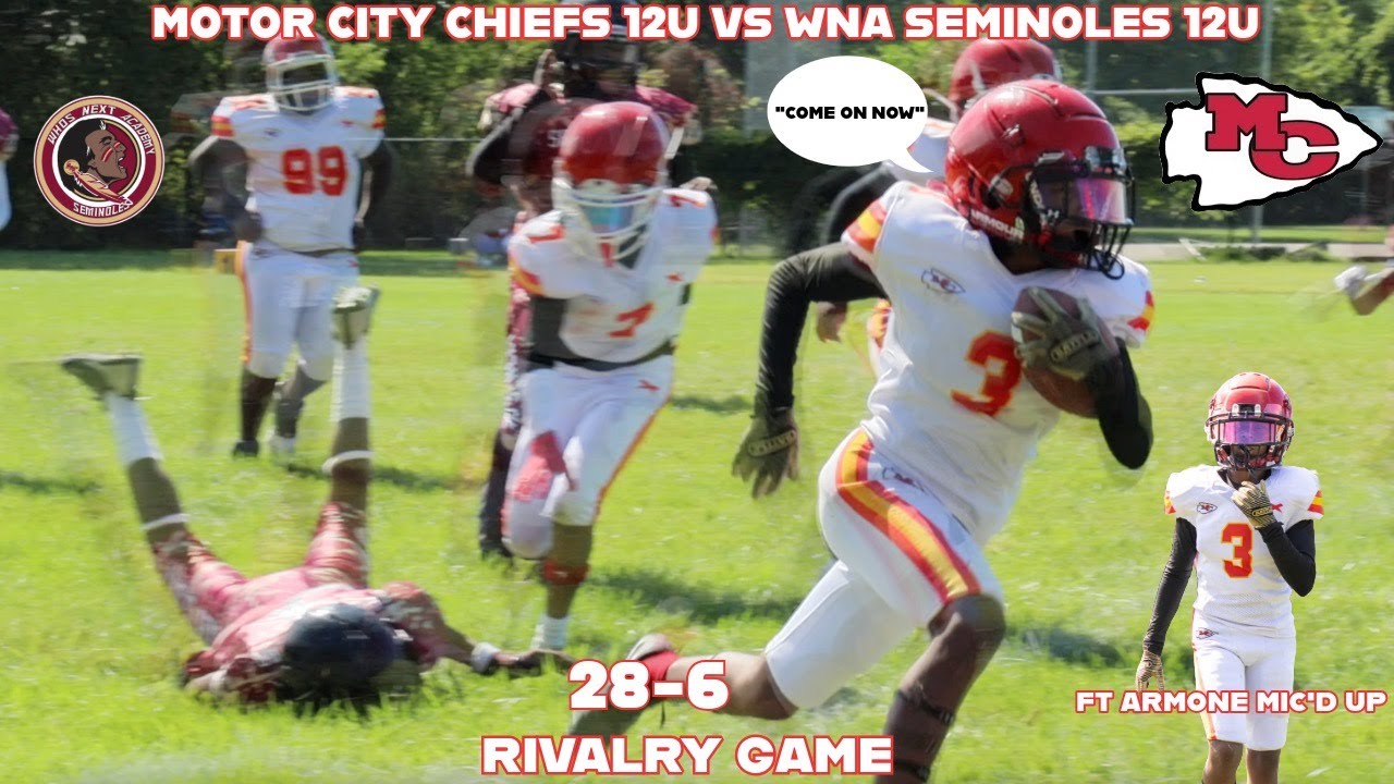 INTENSE RIVALRY GAME ENDS IN A BLOWOUT WIN BY THE CHIEFS 12U FT ARMONE ...