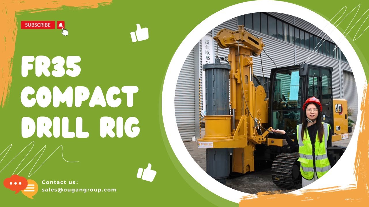 Meet the FES #FR35 Compact Drill Rig: #Customized Power for New Zealand ...