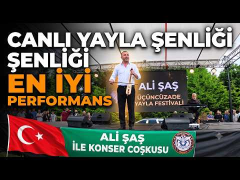 Ali Şaş Üçüncüzade Yayla Şenliklerini Coşturdu! Muhteşem Konserden En Güzel Anlar