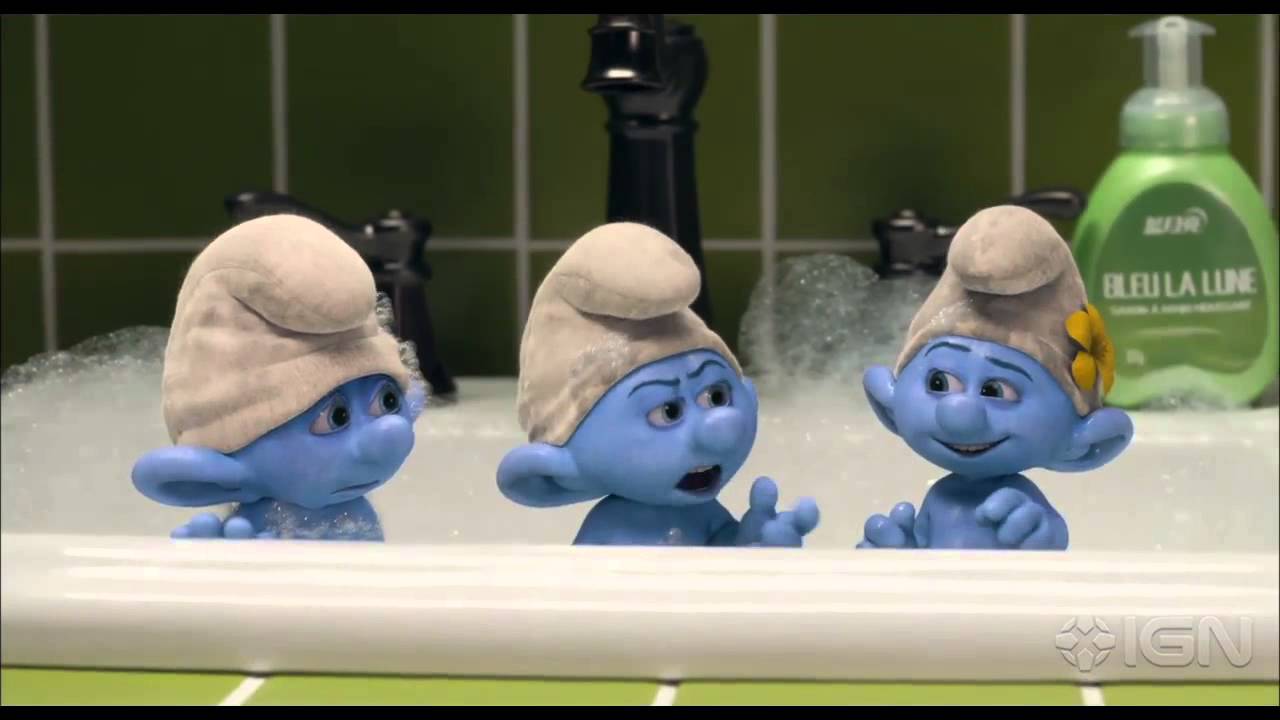 The Smurfs 2 - "Bubble Bath" Clip - YouTube