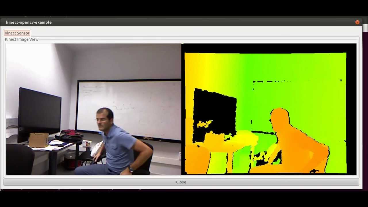 Coolbot Kinect Bundle Kinect Opencv Example Using Opencv Openni