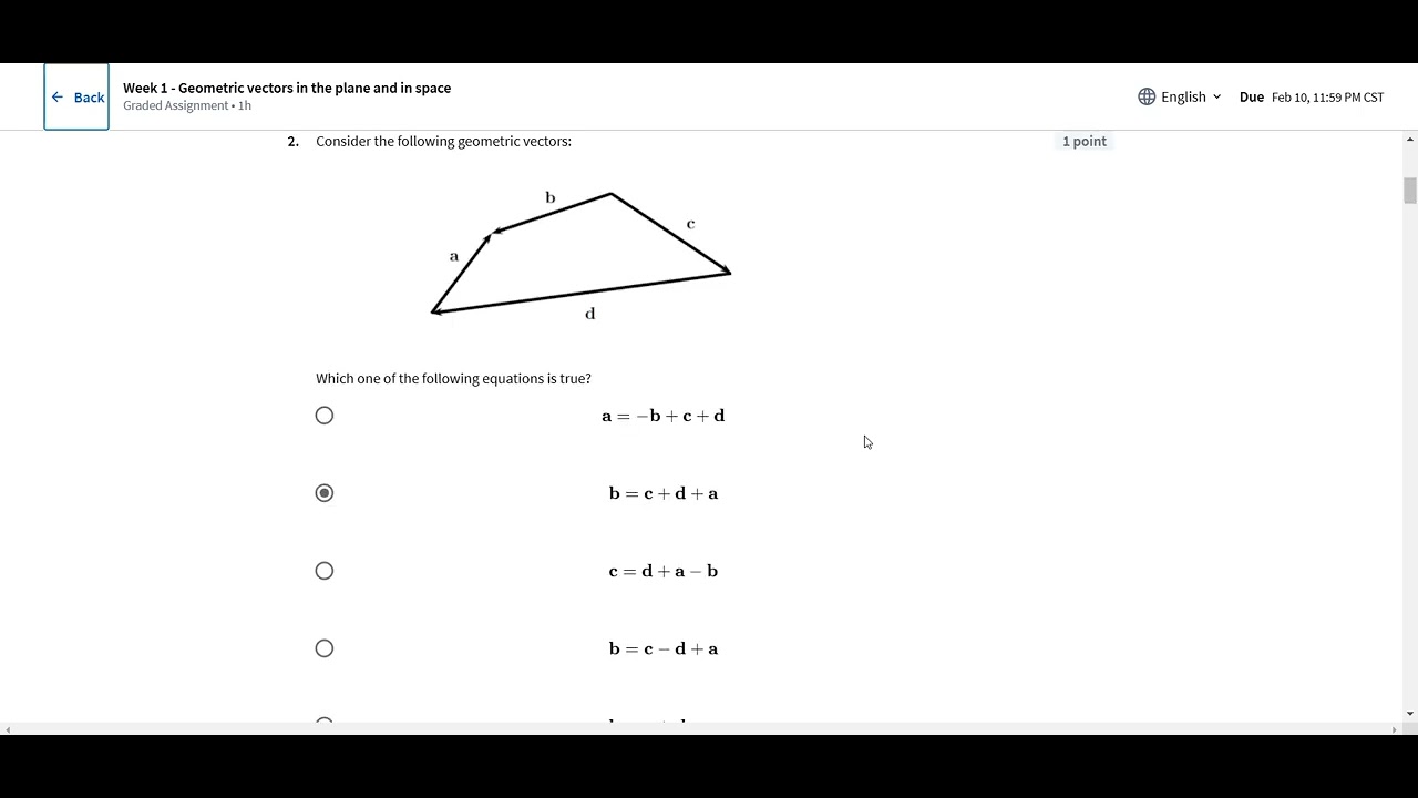 Introduction To Linear Algebra | Coursera Solutions | Module 1 - YouTube
