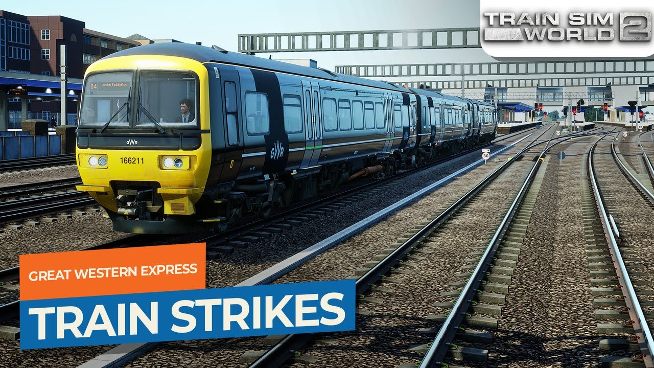 [TSW 2] Driving virtual trains 'cos the real ones are on strike ...