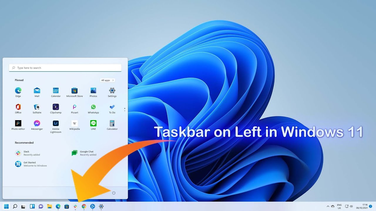 How to Move Taskbar to Left Side in Windows 11? - YouTube