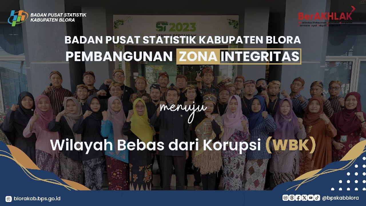 BPS Kabupaten Blora Siap WBK! - YouTube
