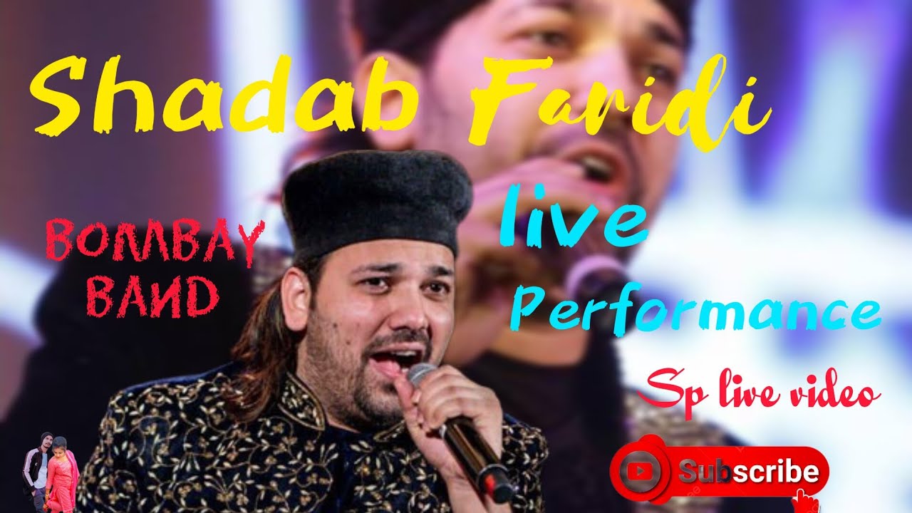 Gulabi Aankhen & Nonstop Video Shadab Faridi Live Performance | Bombay ...