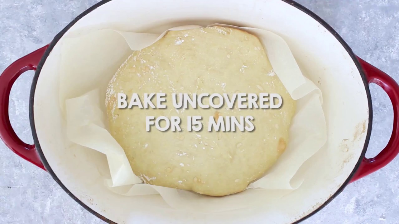 Crusty No-Knead Bread - YouTube